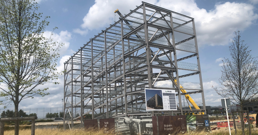 Le premier parking démontable et remontable du Luxembourg